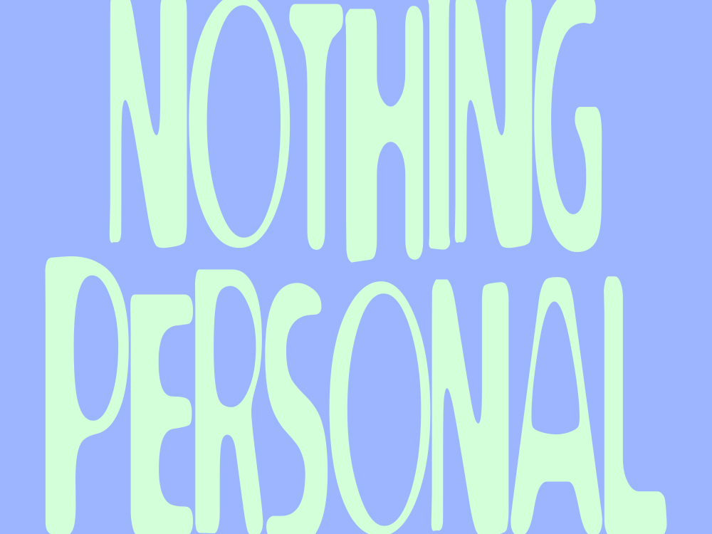 NOTHING PERSONAL DRUMKIT