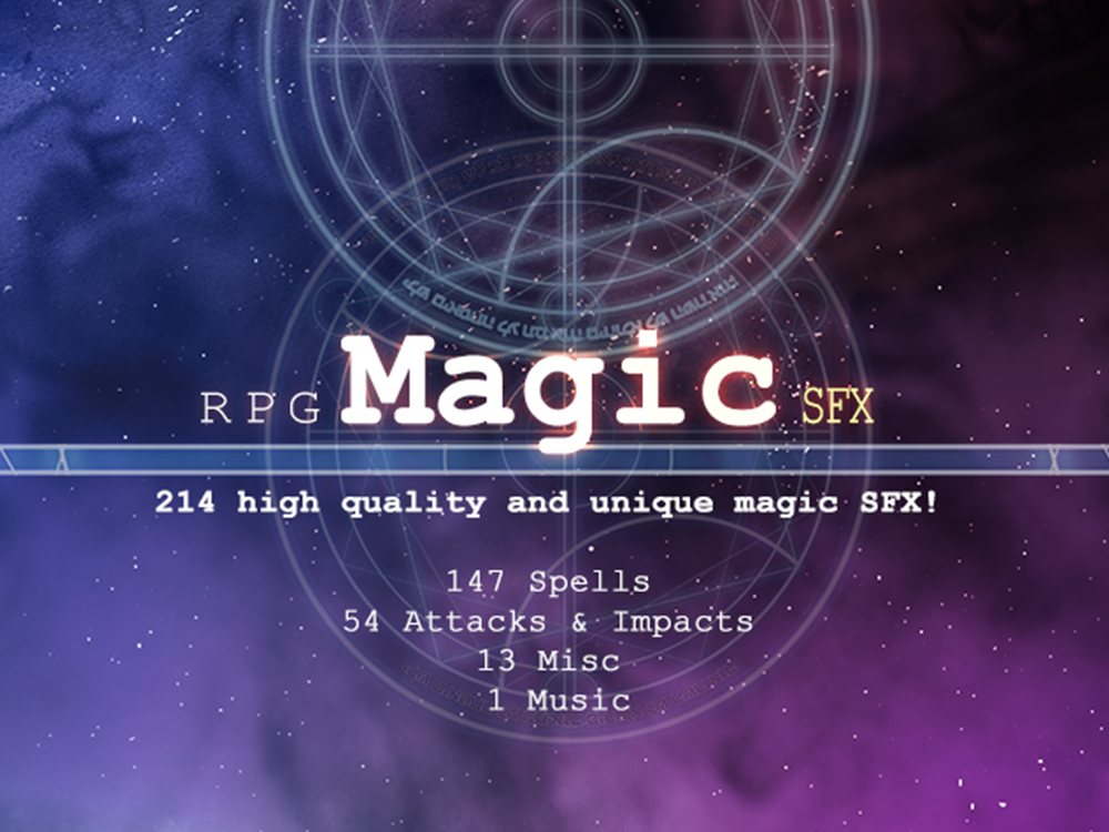 RPG Magic Sound Effects Pack